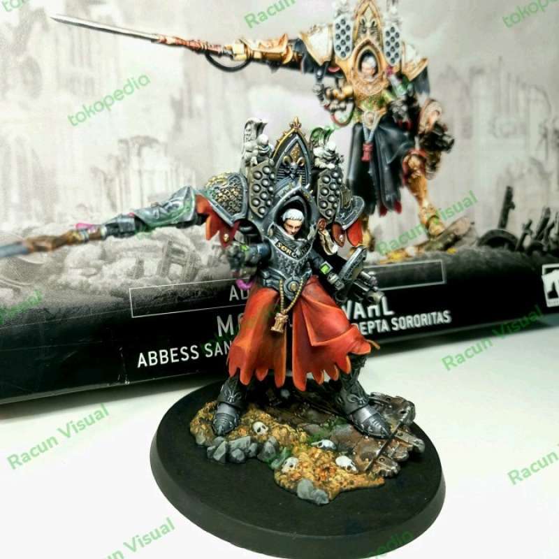 Promo Custom painting Warhammer 40K miniature Morvenn Vahl Diskon 24% ...