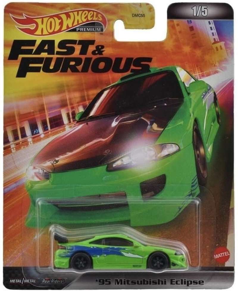 Promo Hot Wheels Premium Fast and Furious 95 Mitsubishi Eclipse Diskon 23% di Seller Venomancer ...