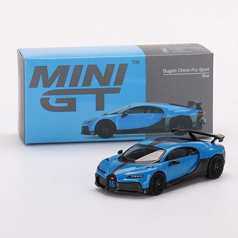 Promo Minigt Mini Gt 379 Bugatti Chiron Pur Sport Blue Diskon 23% di ...