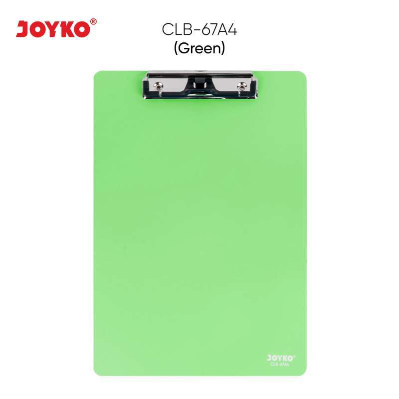 Jual Clipboard Papan Jalan Alas Ujian Joyko Clb-67~68 - A4 Green Di ...