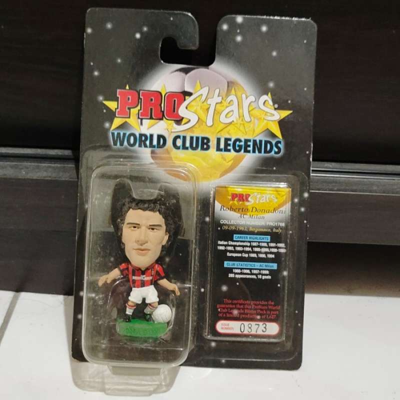 Promo Corinthian Pro Stars World Club Legends Roberto Donadoni Ac Milan ...