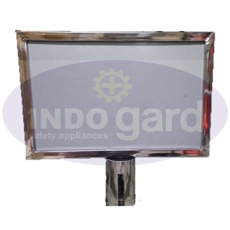 Jual Sign board frame Tiang antrian stand papan poster signage di ...