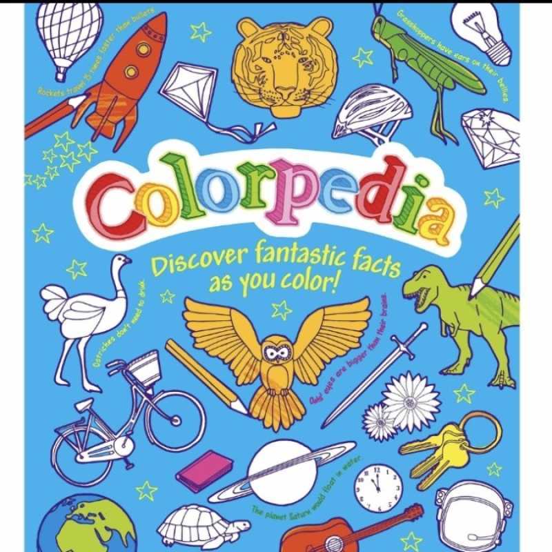 Jual Buku Impor Anak Mewarnai Colorpedia / Colouring Book di Seller ...