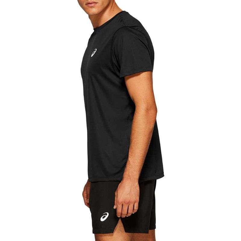 Jual ASICS Men Silver SS Top-2011C366.001 - XL Performance Black di ...