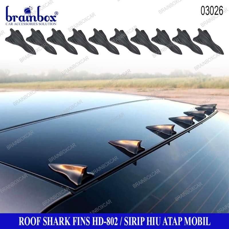 Promo Roof Shark Fin HD-802 Sirip Hiu Atap Mobil Air Flow Scoop Diskon ...