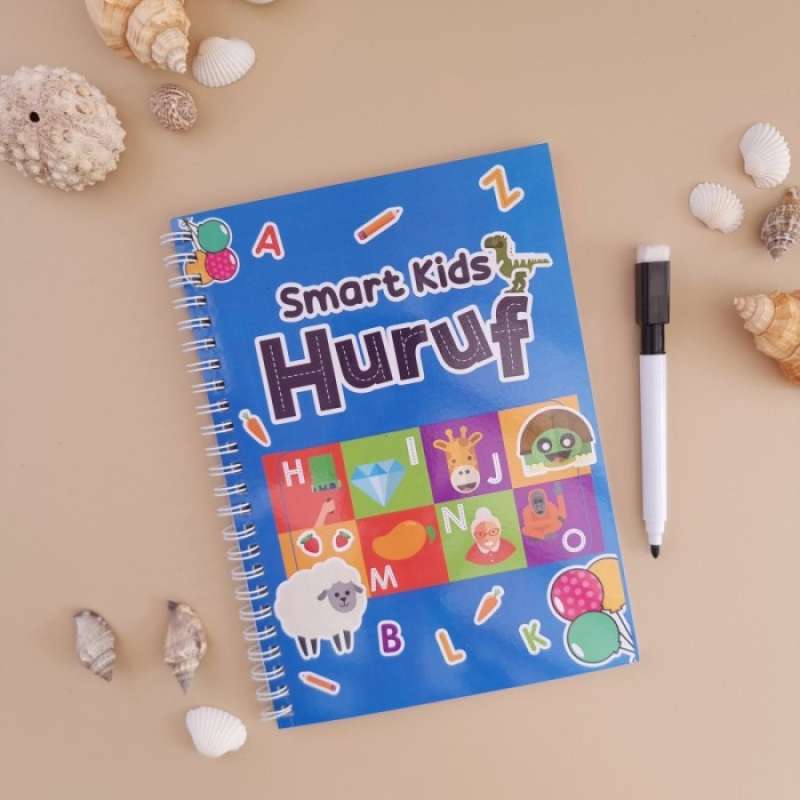 Promo Smart Kids Belajar Huruf Alphabet Buku Edukasi Anak Magic Book ...