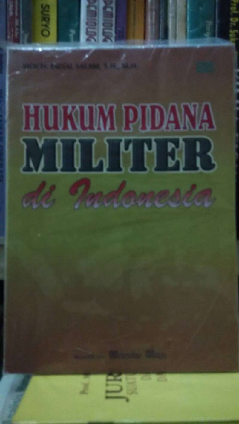 Promo Hukum Pidana Militer Di Indonesia Diskon 23% di Seller Kang Buku ...
