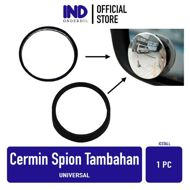 Jual Kaca Cermin Mirror Cembung Mini Tambahan Blindspot Wide Angle ...