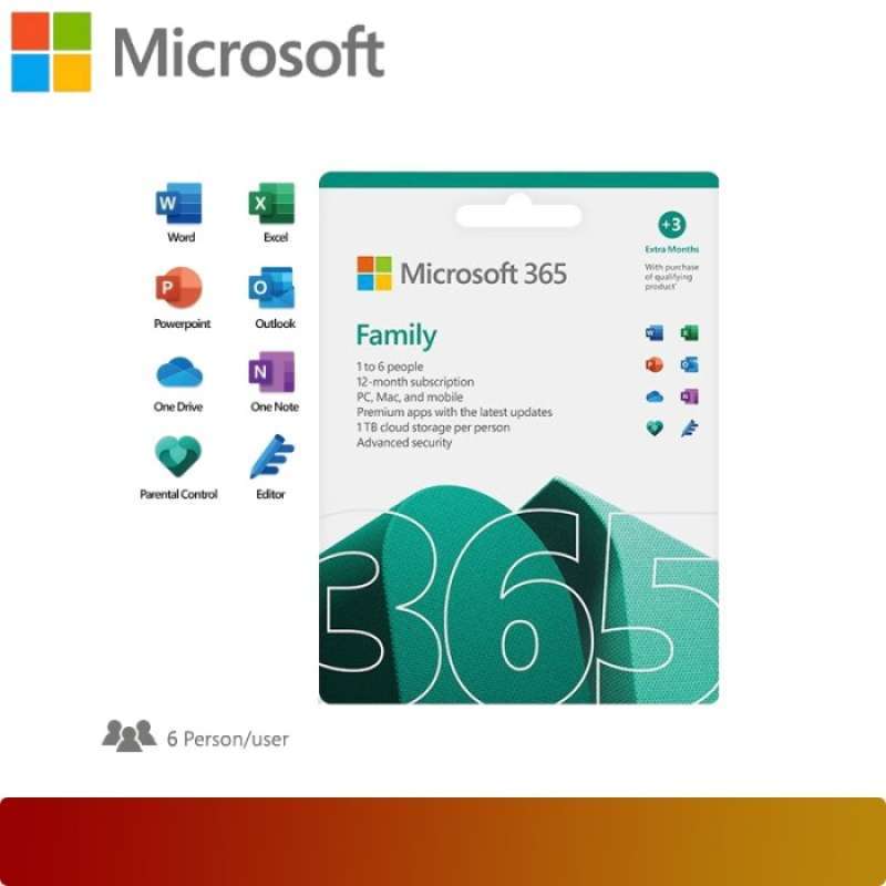 Jual Microsoft Office 365 Family Posa Di Seller Nano Komputer - Nano ...