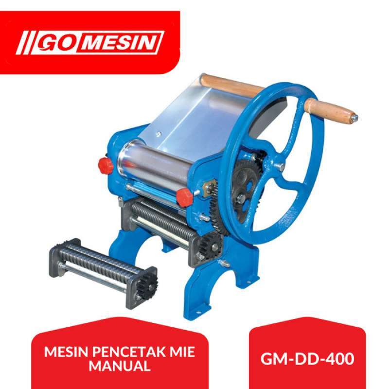 Promo Mesin Giling Mie Manual Gomesin Gm-Dd-400 Alat Pencetak Mie 2Mm ...
