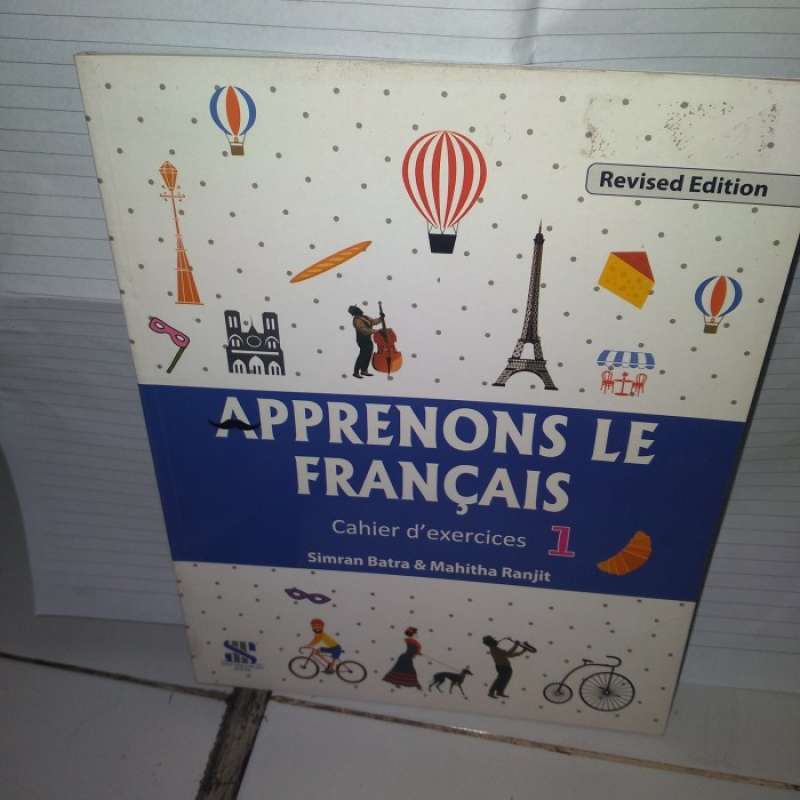 Promo Apprenons Le Francais,Cahier D Exercices 1 Tevised Edition Diskon ...