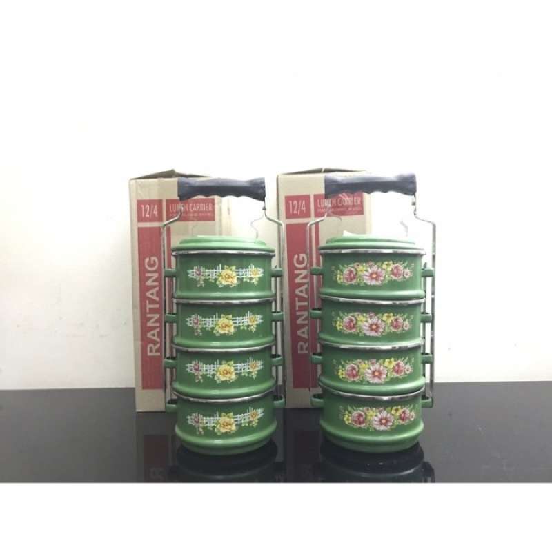 Jual Rantang Enamel 12cm /4 Susun Warna Hijau Di Seller Chaca ...