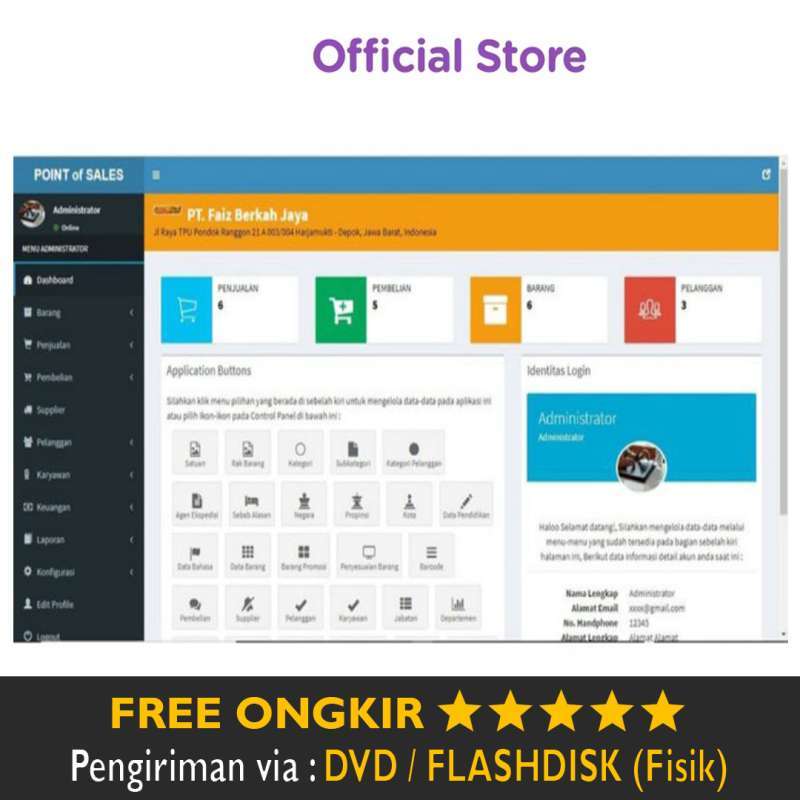 Promo Source Code Aplikasi Kasir IPOS Penjualan Barang Inventori Stock Retail Premium POS ...