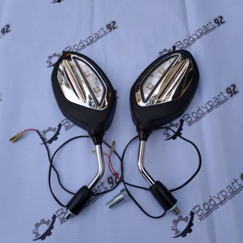 Promo Spion Led Sein Beat Genio Vario 150 125 Nyala Sen Hond Diskon 23% ...