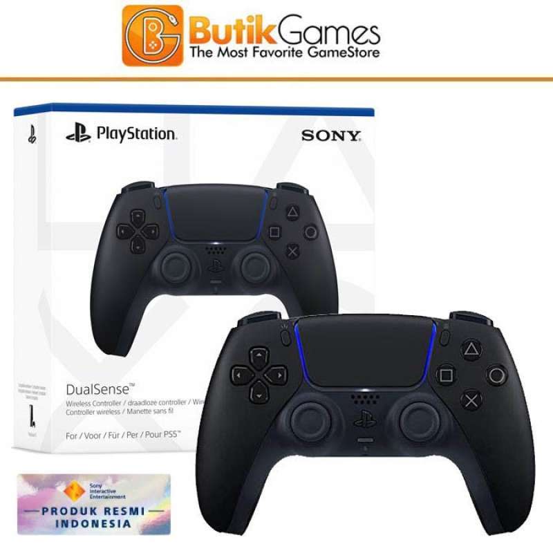 Jual Stick PS5 Stik PS5 DualSense Wireless Controller Midnight Black ...