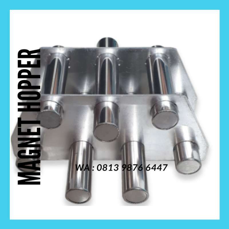 Promo Magnet Hopper 7 Bar/ Magnet Separator/ Magnetic Grate Diskon 26% ...