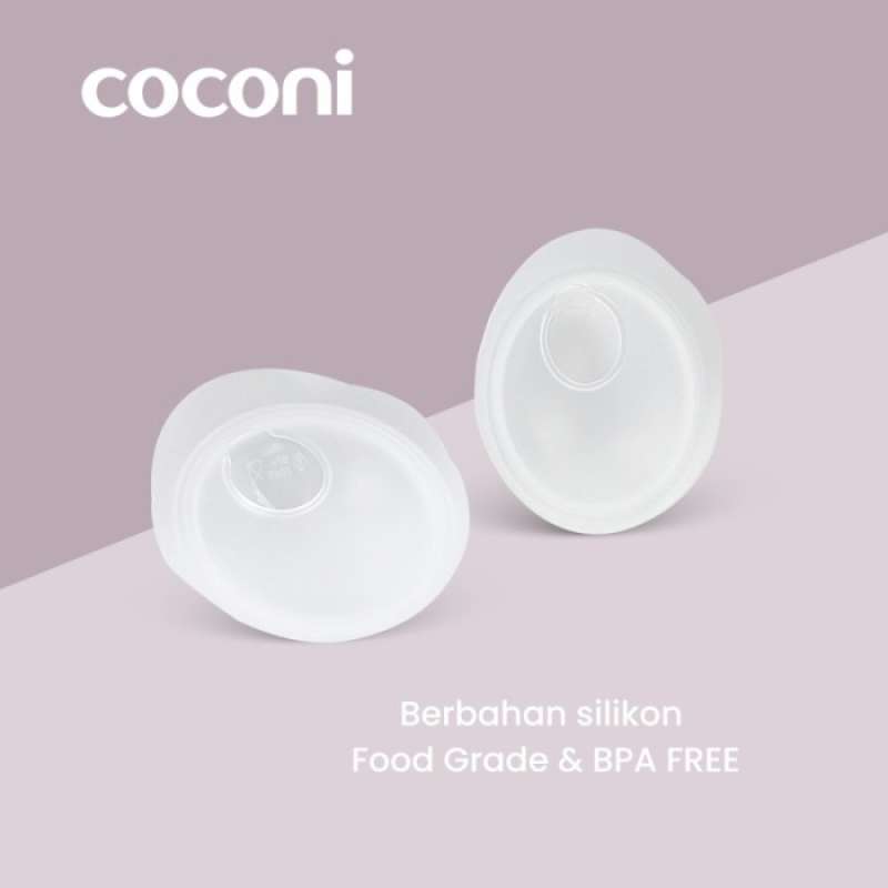 Jual Coconi Breast Milk Collector Shell 2 Pcs / Penampung Asi Silikon 2 ...