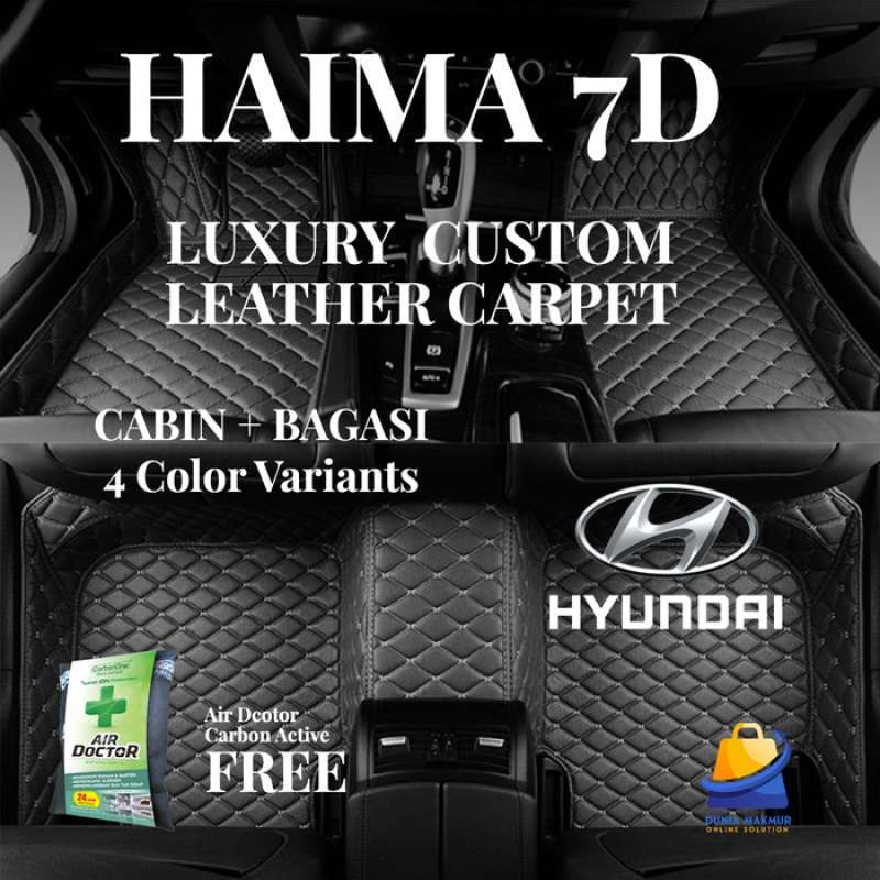 Promo Karpet Mobil Hyundai Creta Haima 7d Custom Leather Luxury 3brs ...