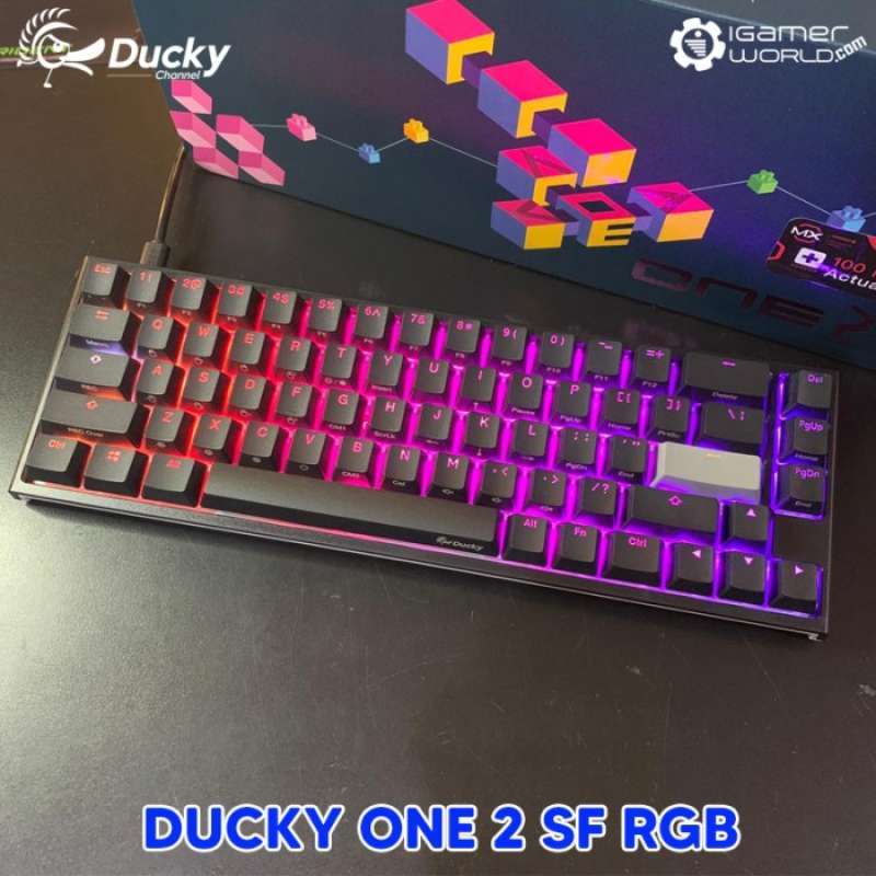 Promo Ducky One 2 SF RGB 65% Mechanical Gaming Keyboard Diskon 23% di ...