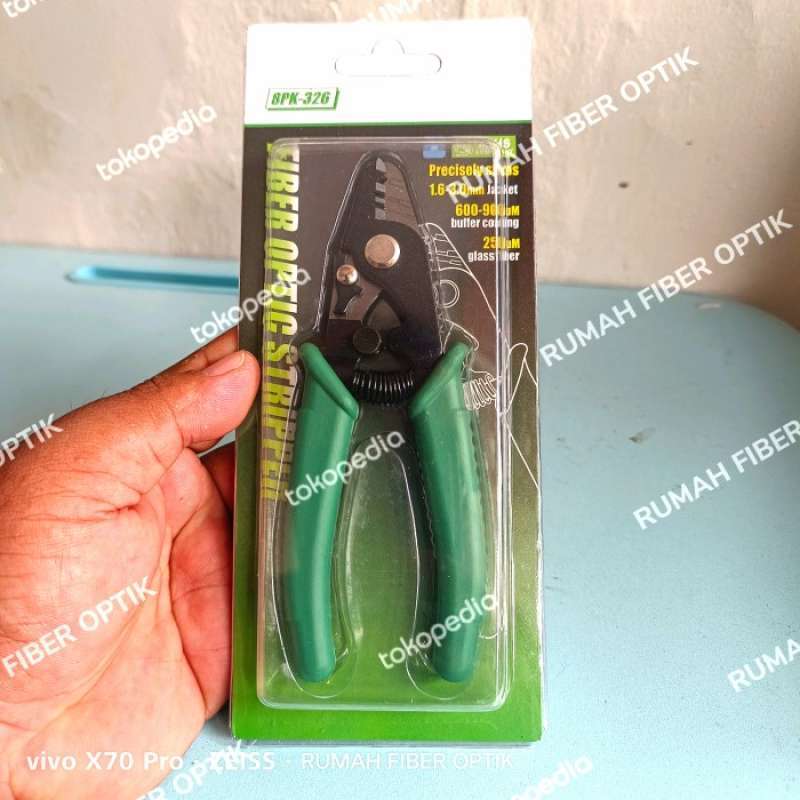 Jual tang stripper 3 hole fiber optic/stripper fiber optik high ...