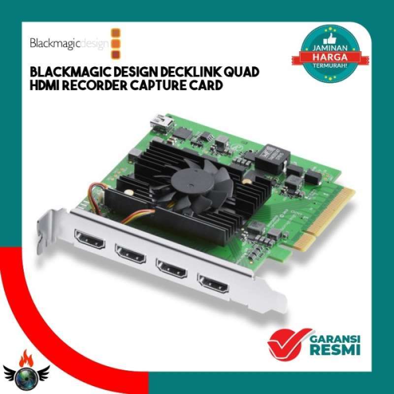 Jual Blackmagic Design Decklink Quad Hdmi Recorder Capture Card di ...