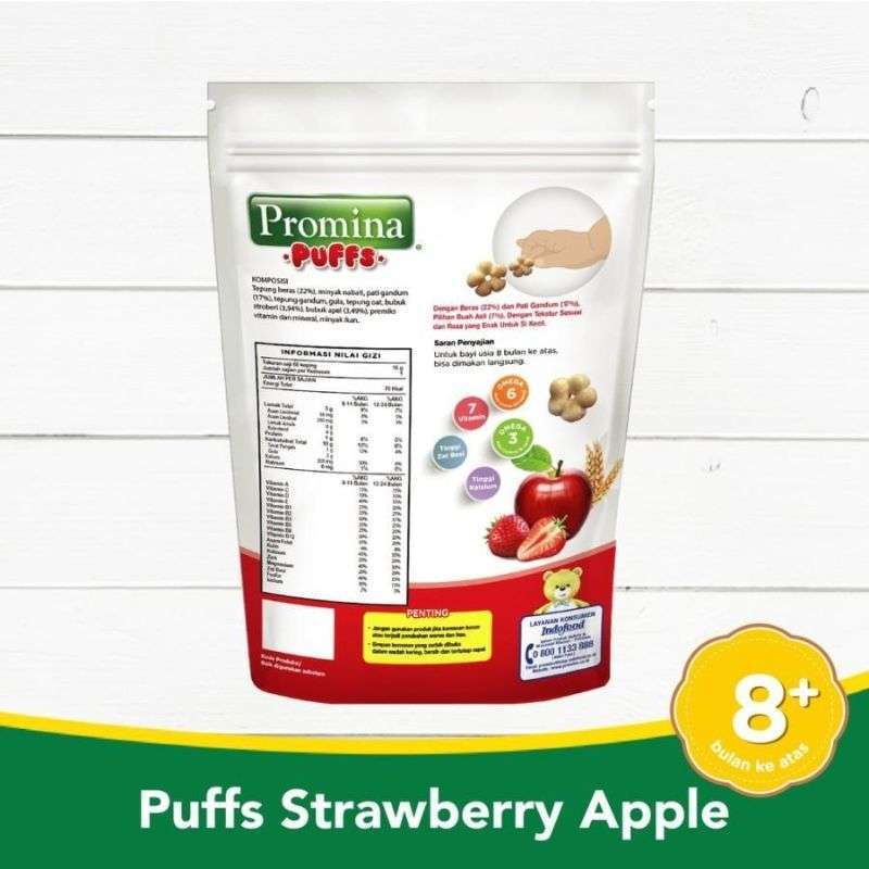 Jual Promina Puffs Straw Apple 15 G X 1 Pcs Di Seller Papamama Babyshop ...