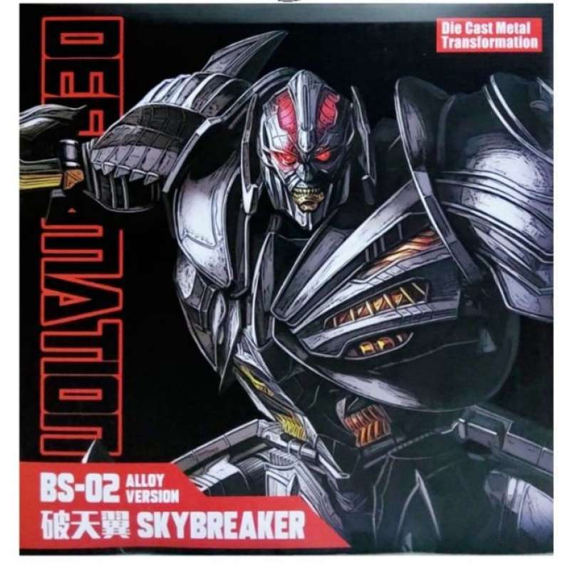 Jual Transformers Battle Damaged Megatron Bs-02s Skybreaker Original By ...