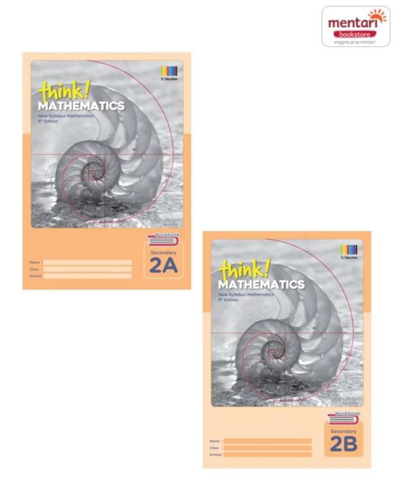 Promo Think! Mathematics Secondary Workbook (8th Ed) - Workbook Diskon ...