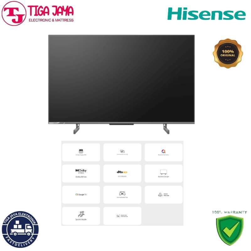 Jual HISENSE 65U6K 65 INCH LED ULED 4K GOOGLE TV HISENSE LED ULED 4K ...