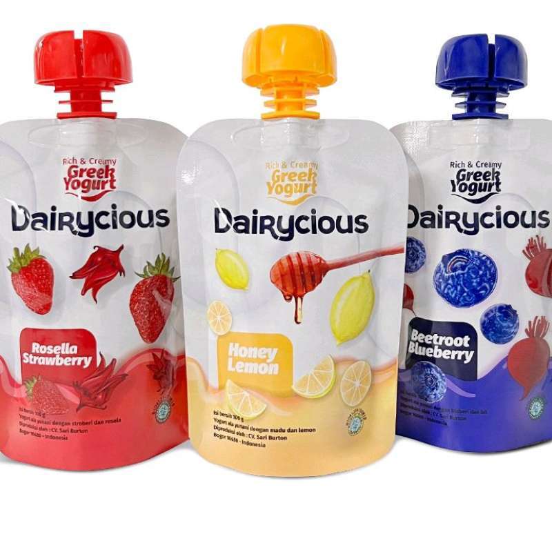 Jual Yogurt Pouch Greek Dairycious Di Seller Azzahra. - Ciampea, Kab ...