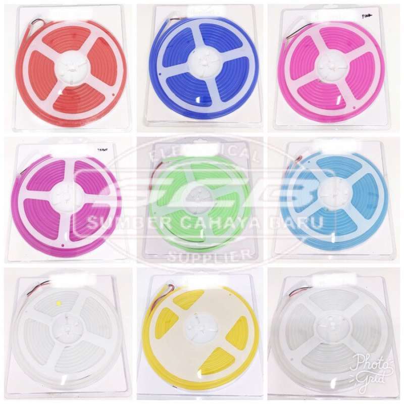 Promo Hitato LED Neon Flex Strip Light LED 5 Meter 12V Diskon 33% di ...