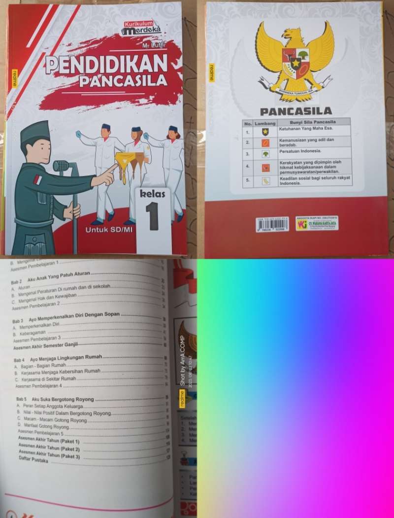 Jual Pendidikan Pancasila Kelas 1 Sd Kurikulum Merdeka Original Harga Termurah Maret 2024 | Blibli