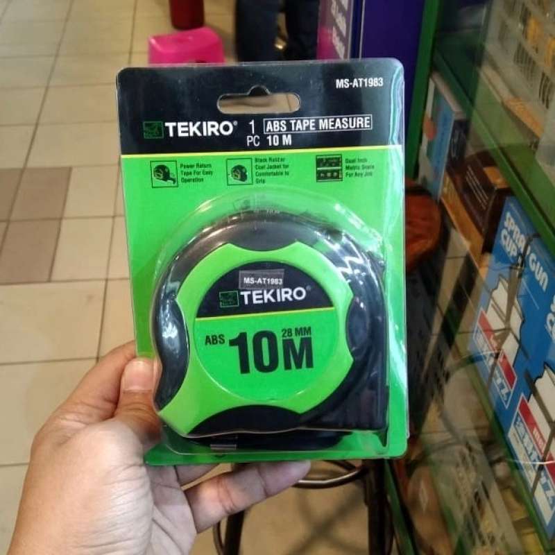 Promo Tekiro ABS TAPE MEASURE 10 M TEKIRO METERAN ABS 10meter MS-AT1983 ...