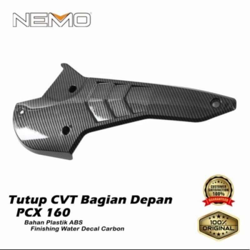 Promo Cover Cvt Honda Pcx 160 Carbon Nemo Original Diskon 23% Di Seller ...