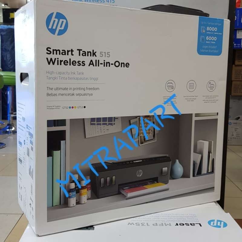 Promo Printer Hp Smart Tank 515 All In One Wifi Diskon 23% di Seller ...