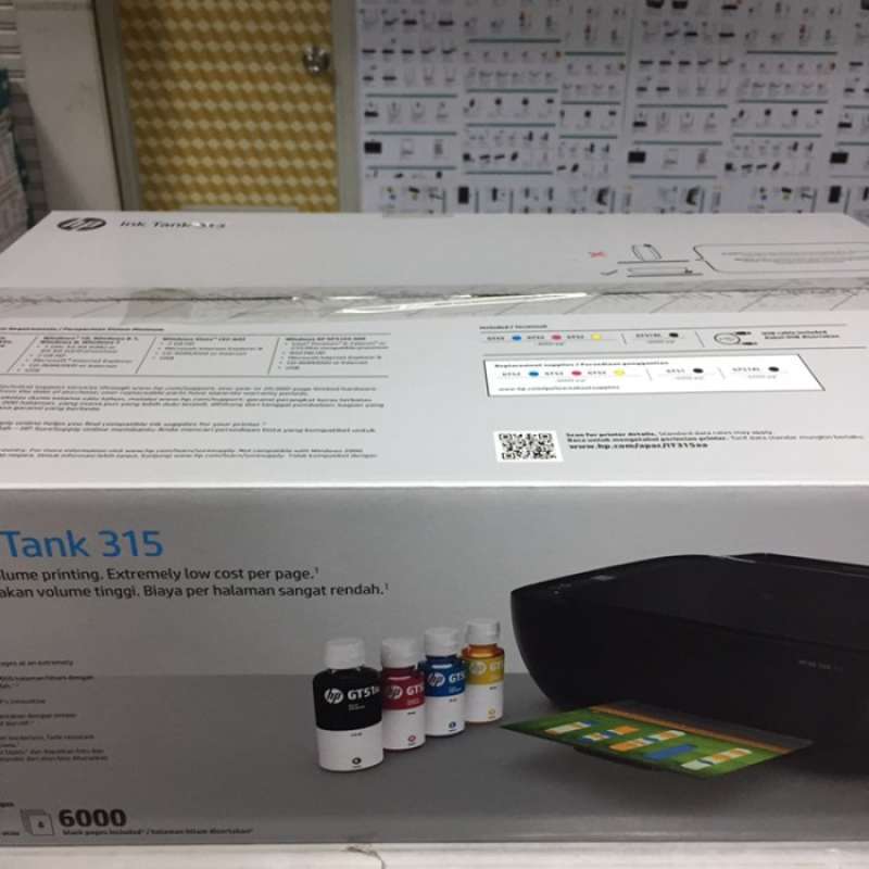 Promo Hp Ink Tank 315 Infuse Print Scan Copy Printer Hp 315 Garansi ...