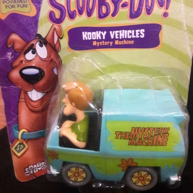 Jual Scooby Doo Kooky Vehicles Mystery Machine Cars Dan Figure Di ...