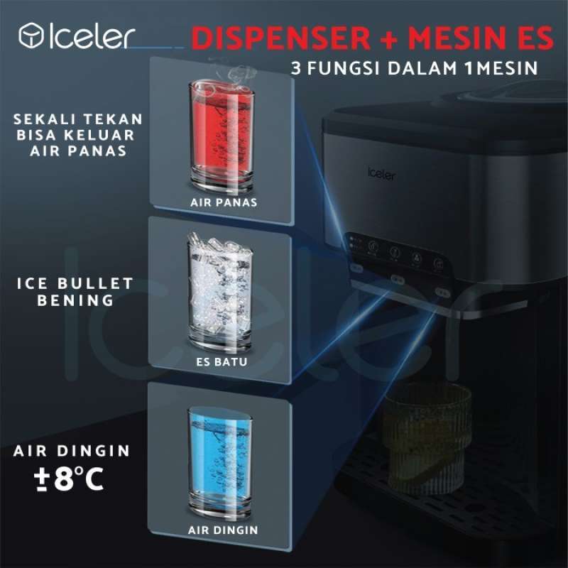 Jual Dispenser Mesin Es Iceler Original, Murah & Diskon Mei 2024 | Blibli