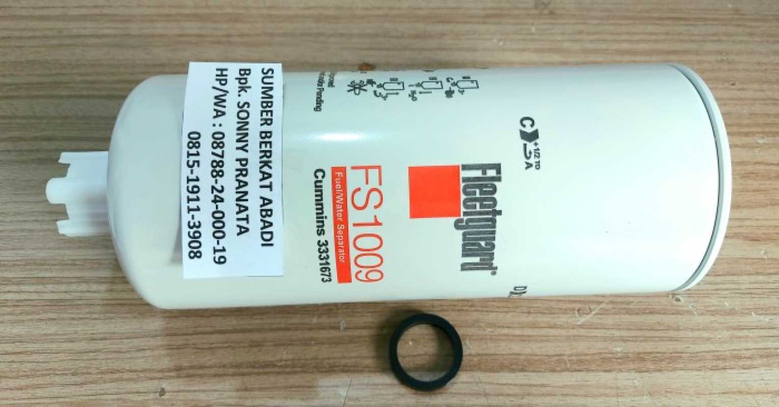 Promo FLEETGUARD FS1009 FS 1009 FUEL WATER SEPARATOR CUMMINS 3331673 ...