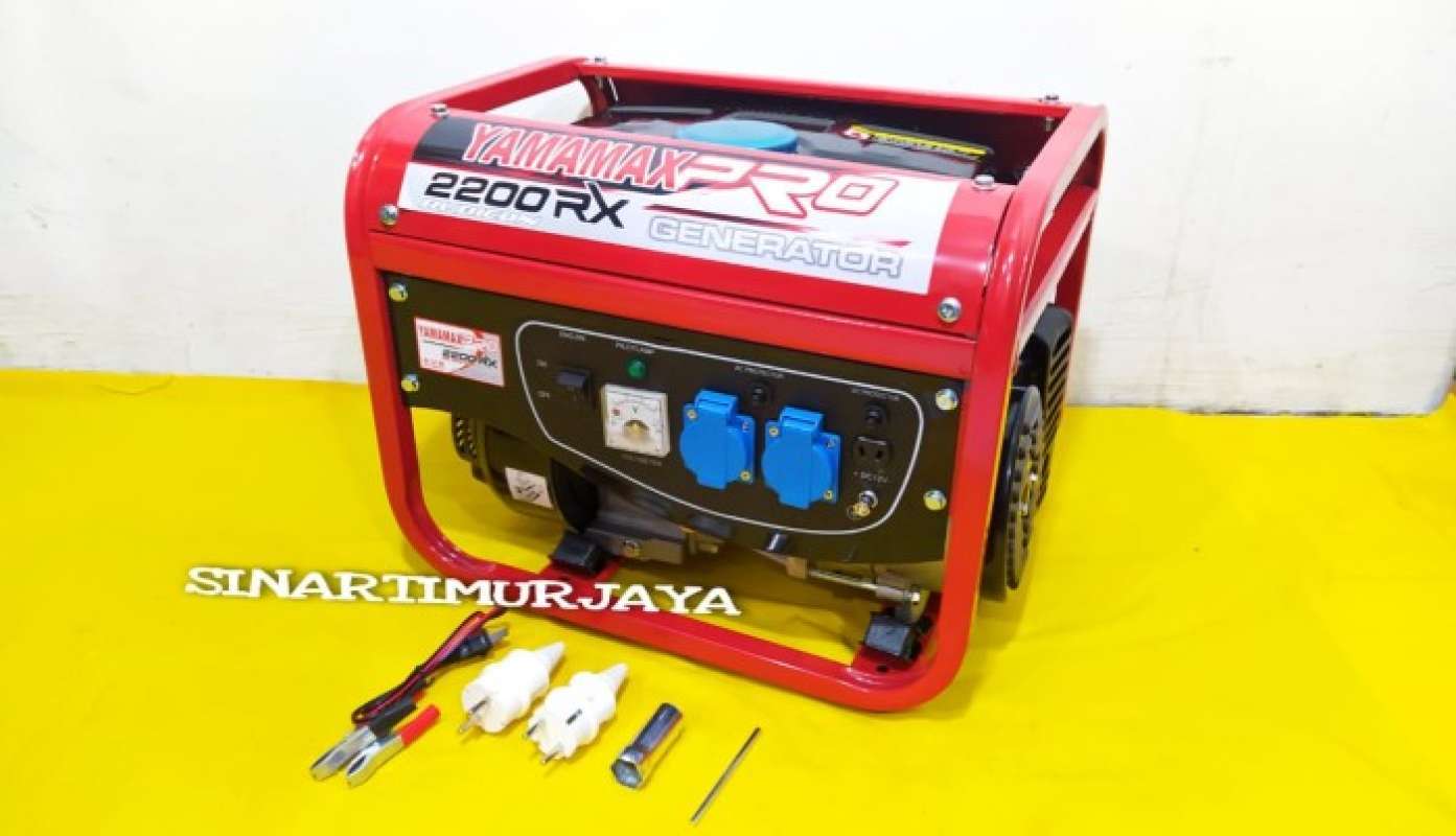 Promo Genset 4 tak 1000watt yamamax pro type 2200 rx / generator genset ...
