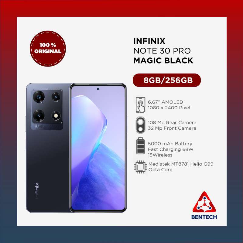 Jual INFINIX NOTE 30 PRO di Seller Bentech Official Store - Kemayoran ...