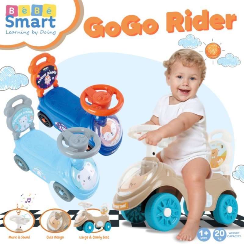 Jual Bebe Smart Go Go Rider - Ride On Di Seller Adekmungil Official ...