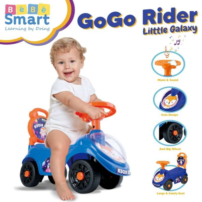 Jual Bebe Smart Go Go Rider - Ride On Di Seller Adekmungil Official ...