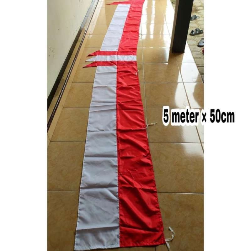 Jual Umbul Umbul Bendera Merah Putih 5 Meter Original Murah - Harga Diskon Juli 2024 | Blibli.com