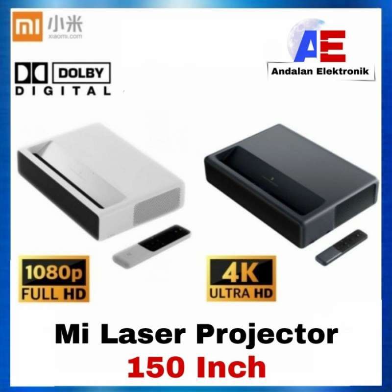 Promo Xiaomi Laser Projector 4K 150 Inch 5000 Lumens Full HD Proyektor ...