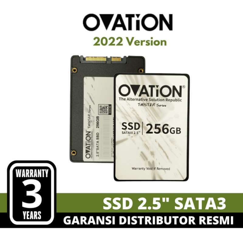 Promo Ovation Ssd 256gb 2.5 Sata3 Internal Ssd Sata Diskon 23% Di ...