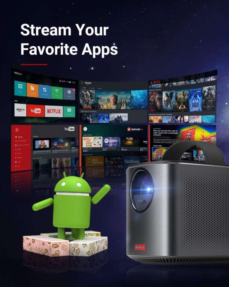 Jual Mini Smart Android Projector Anker Nebula Mars Pro 2 - Proyektor ...