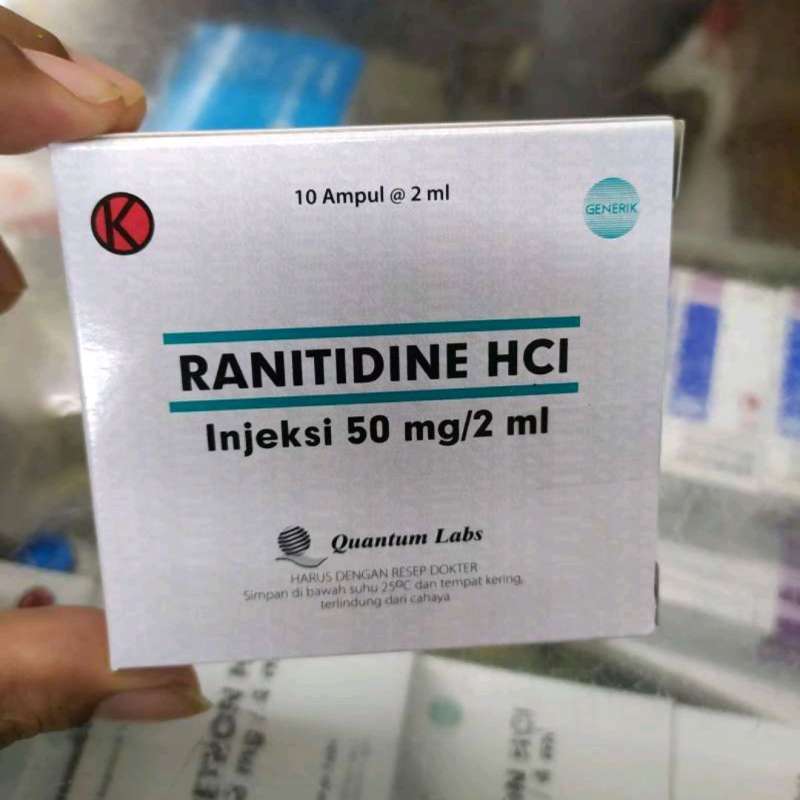 Jual Ranitidine 50mg Injeksi Per Box Original(resep Dokternya Foto Aja ...