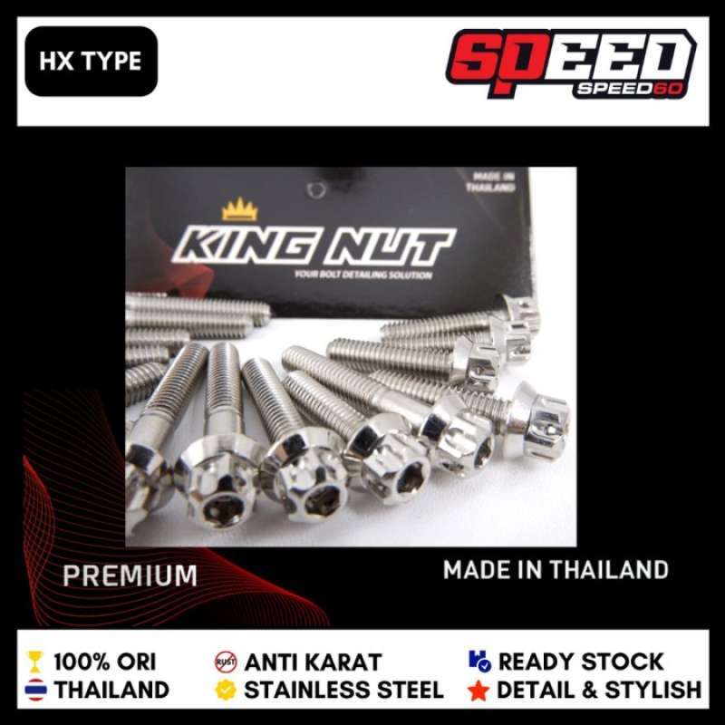 Jual Probolt Baut Tutup Spion Master Rem Variasi Rcb Ktc Stainless King Nut Di Seller ...
