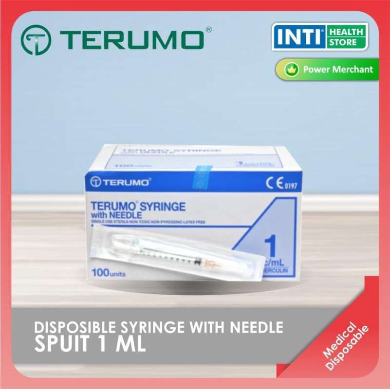 Jual TERUMO Spuit 1cc / Syringe 1ml Terumo di Seller Inti Health Official Store - Turangga, Kota ...